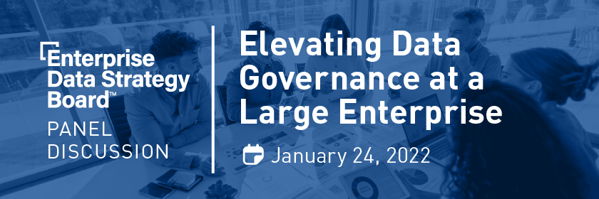 Elevating Data Governance at a Large Enterprise